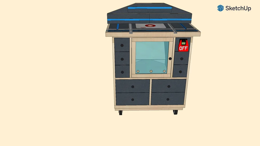 Router Table | 3D Warehouse