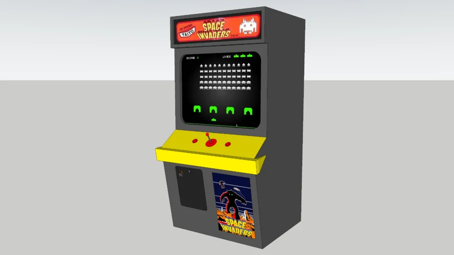 Space Invaders | 3D Warehouse