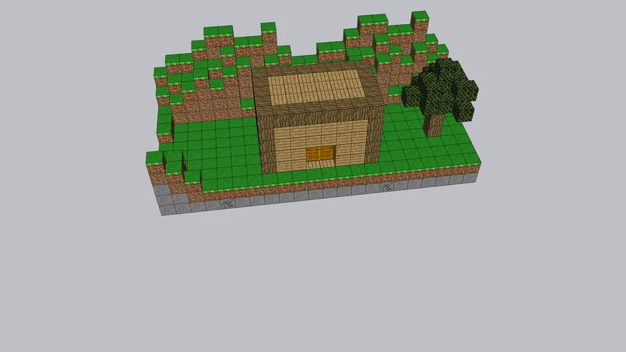 Minecraft House | 3D Warehouse