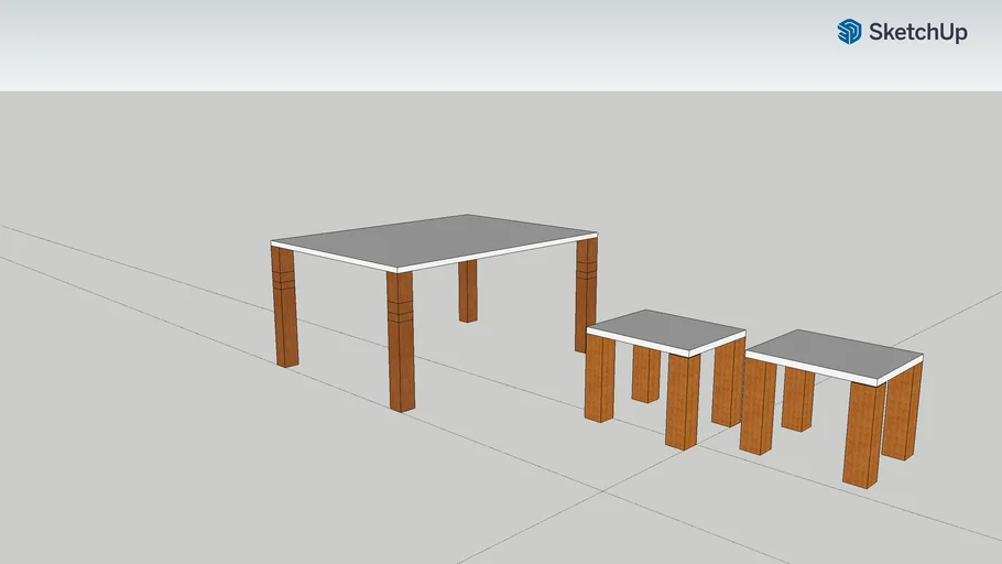 Lesson 7 - table.skp | 3D Warehouse