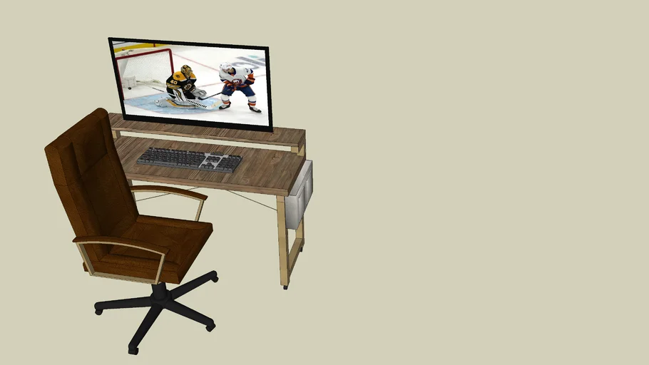 small desk | 3D Warehouse