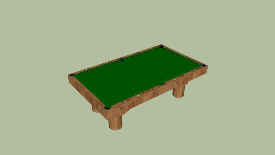Pool Table | 3D Warehouse