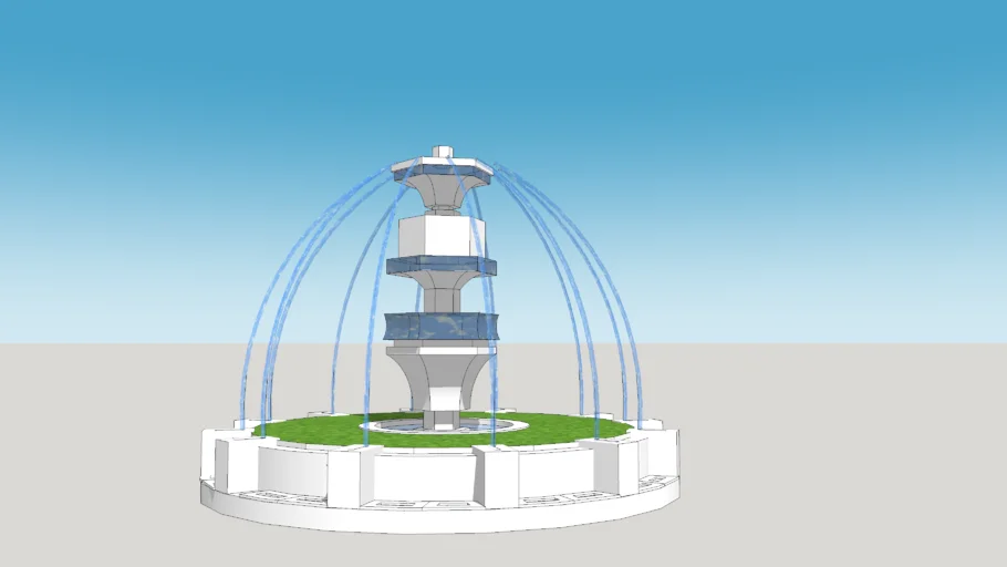 fountain | 3D Warehouse
