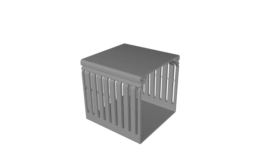 Dynamic 100MM Box Slotted Trunking | 3D Warehouse