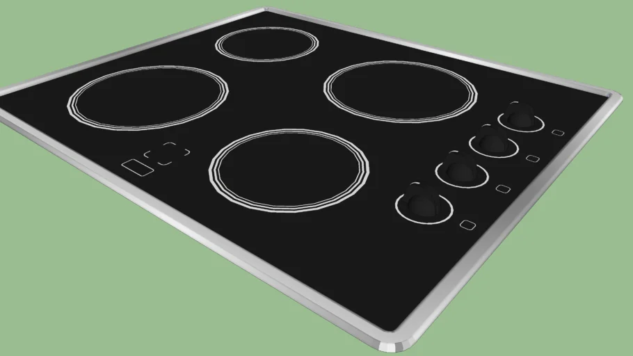 Ceramic hob | 3D Warehouse