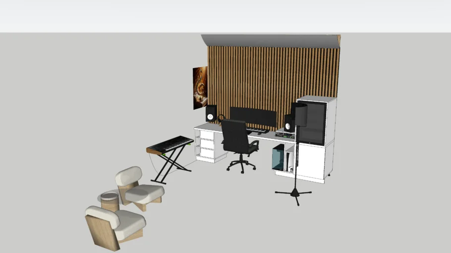 Birou/studio | 3D Warehouse