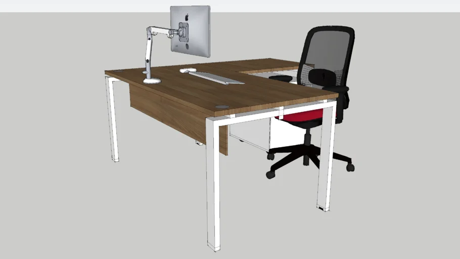 Office desk | 3D Warehouse