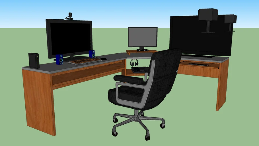 gaming station | 3D Warehouse