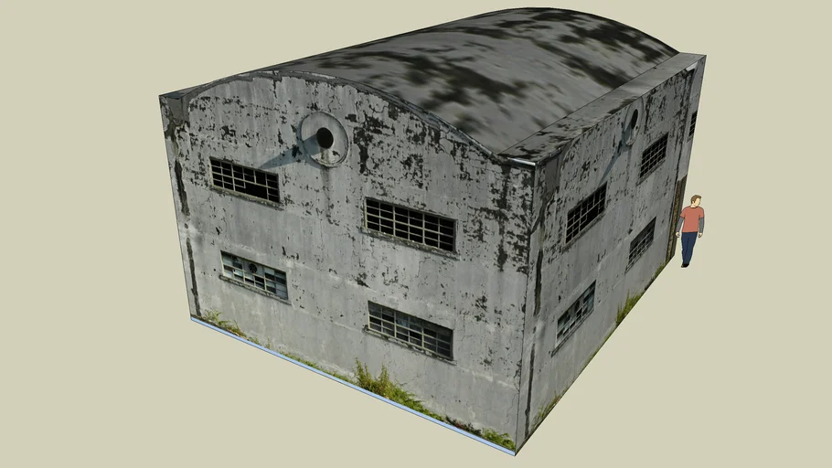 Textured Building.... | 3D Warehouse