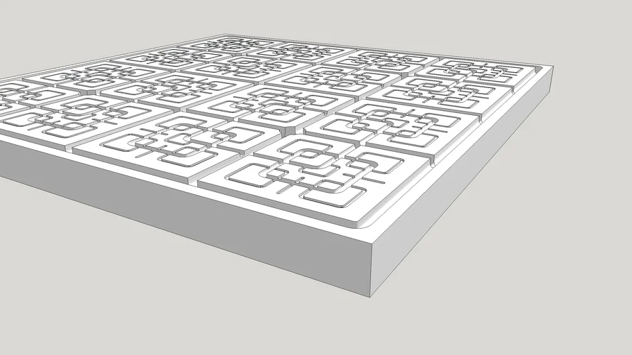 Vacuum table plenum for CNC machine | 3D Warehouse