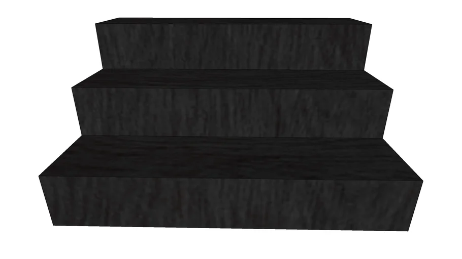 Wood Steps | 3D Warehouse