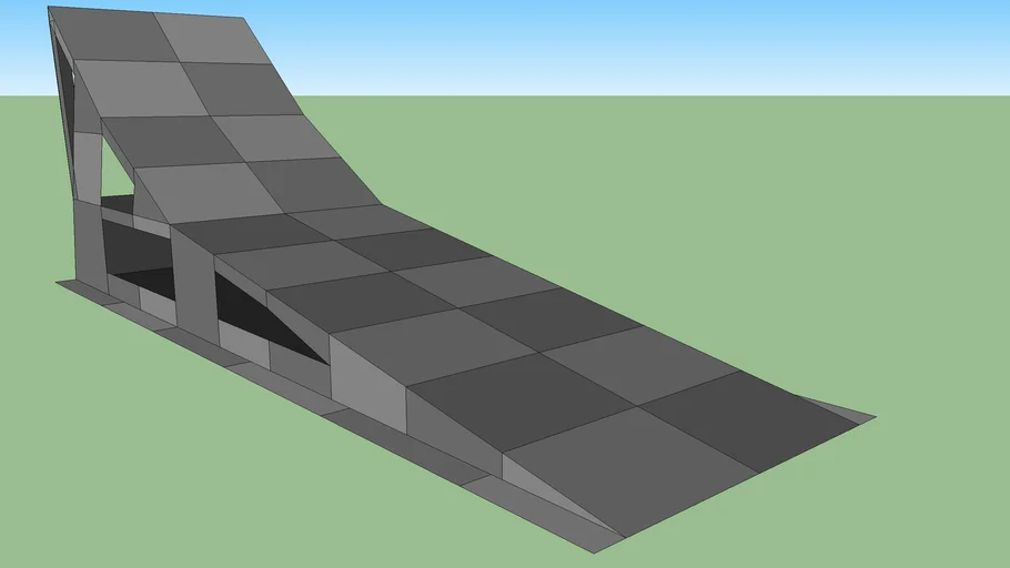 Big Takeoff Ramp From NFM | 3D Warehouse