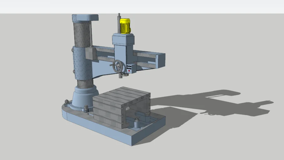 Sharp RD-2500 Radial Drill Press | 3D Warehouse