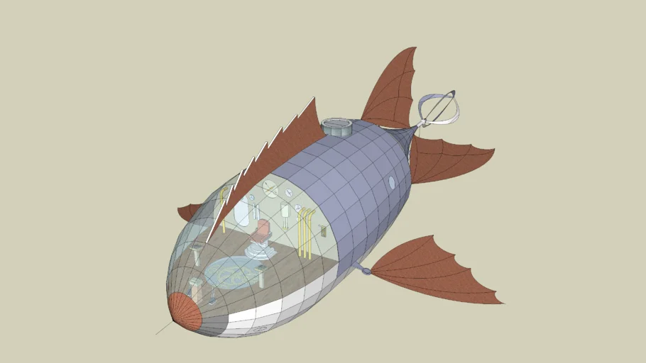 steampunk submarine | 3D Warehouse