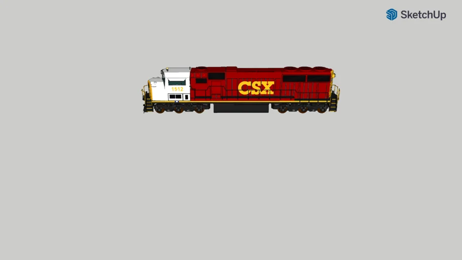 CSX Train | 3D Warehouse