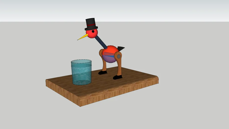 Drinking Bird (fix | 3D Warehouse
