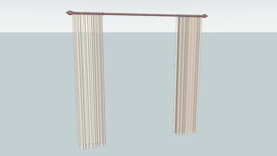 Sheer Drapes | 3D Warehouse