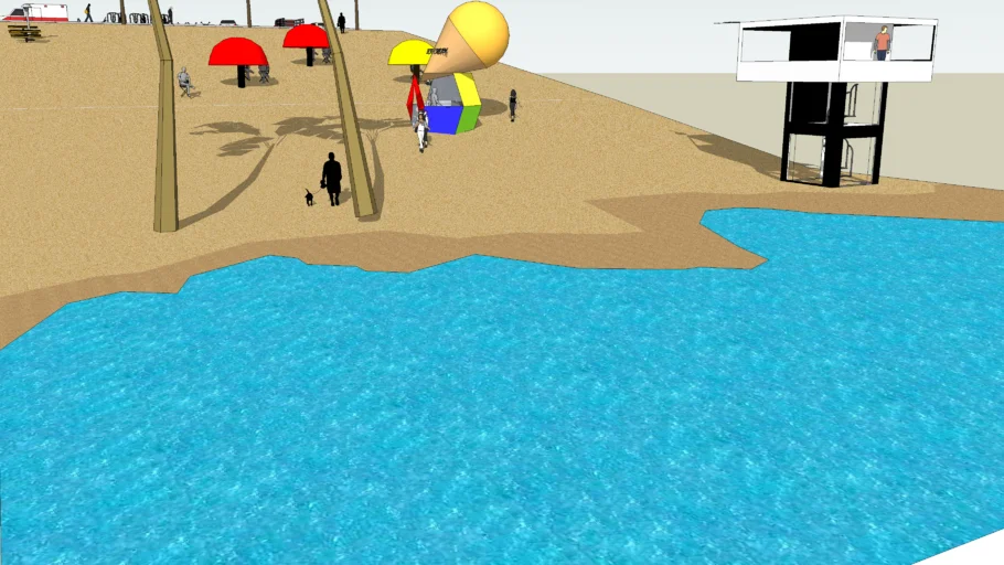 Sea Beach | 3D Warehouse