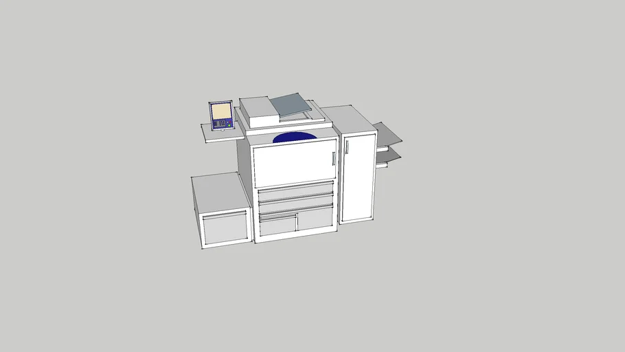 Copier Machine | 3D Warehouse