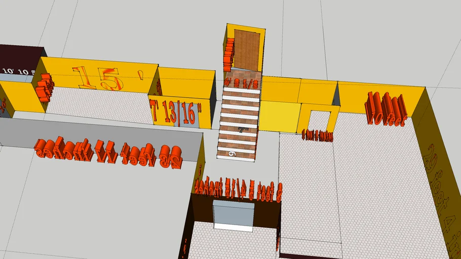 Sample Floor plan | 3D Warehouse