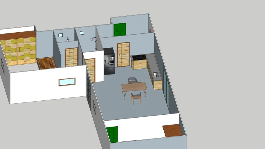 house 1 | 3D Warehouse