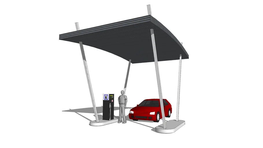 station service | 3D Warehouse