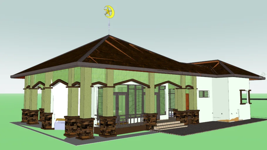 Surau aka Mussolla | 3D Warehouse