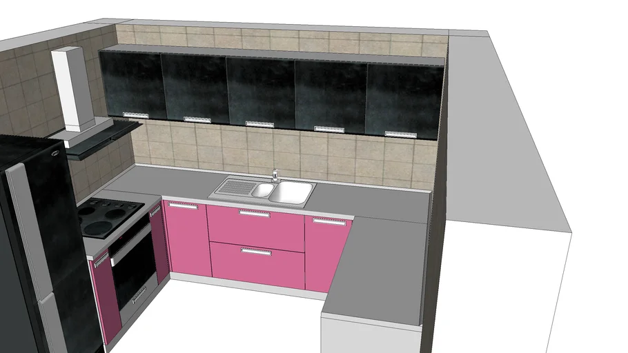 Small kitchen Alexandar | 3D Warehouse