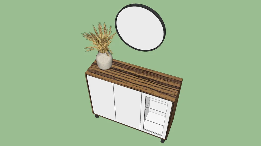 Console Cabinet | 3D Warehouse