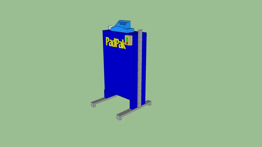 padpak machine | 3D Warehouse