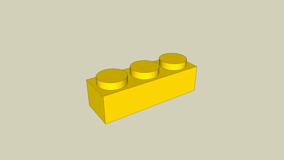 1/4 3/linear lego | 3D Warehouse
