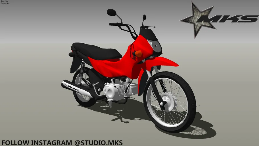 HONDA POP 110 | 3D Warehouse