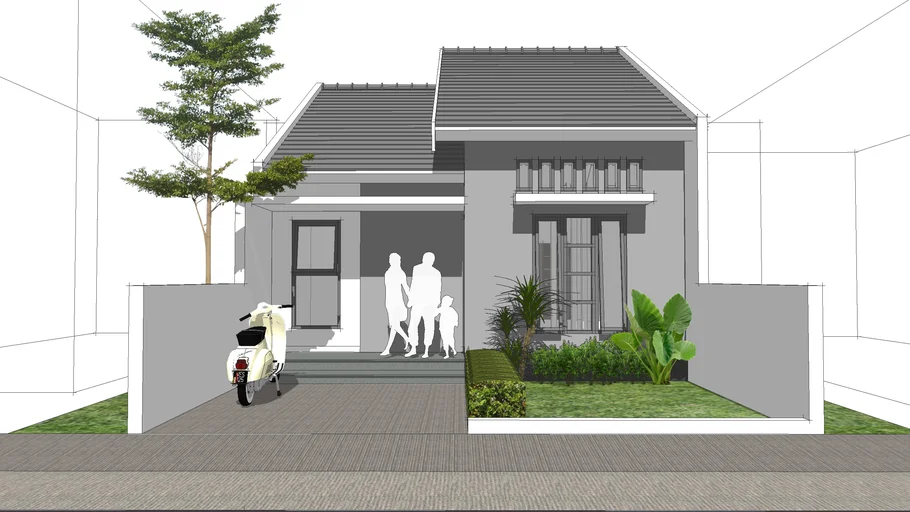 Modern Minimalist House Design | 3D Warehouse