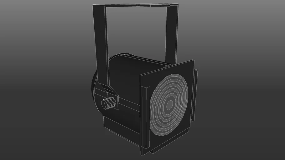 Projecteur Fresnel | 3D Warehouse