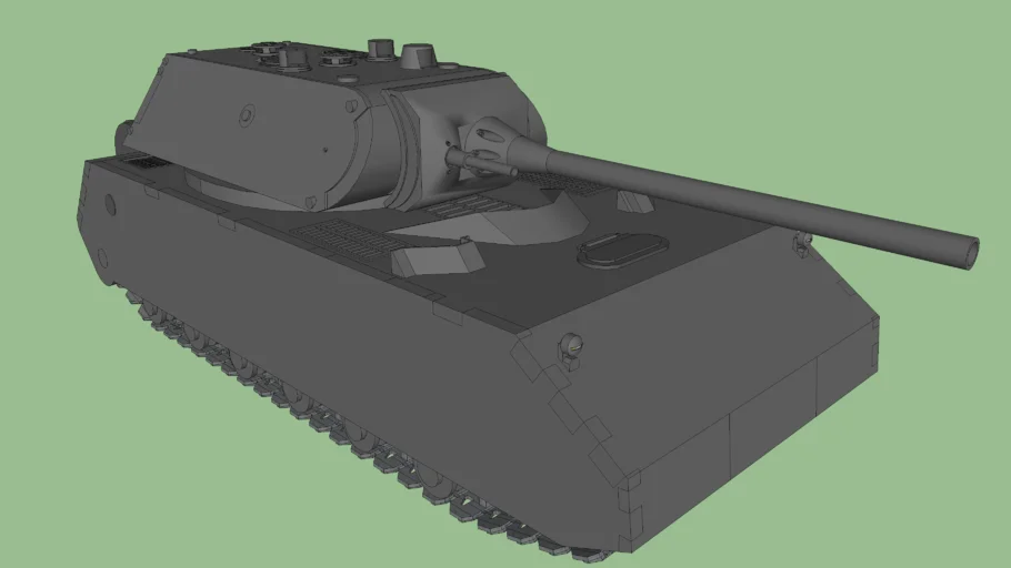 Super Heavy Tank MAUS | 3D Warehouse