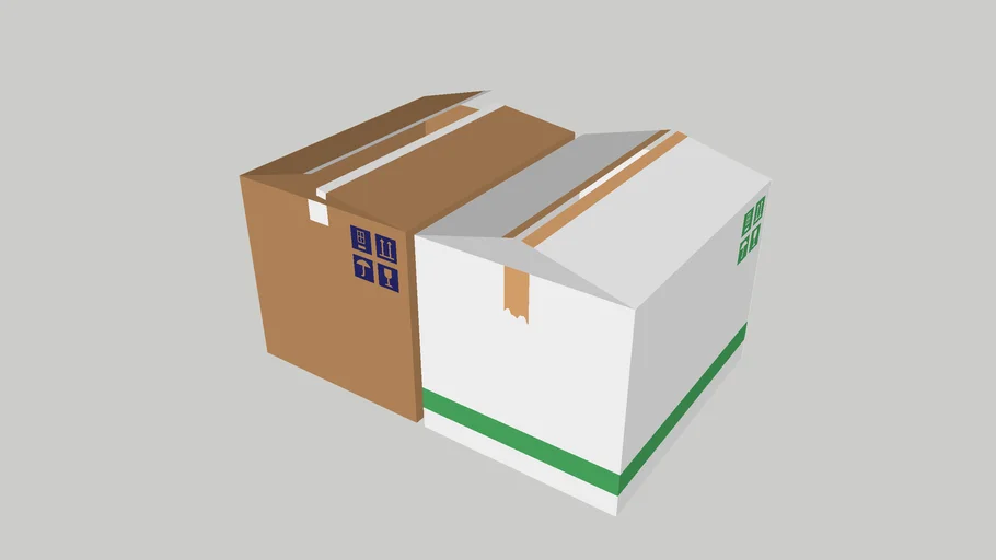 Cardboard Set | 3D Warehouse