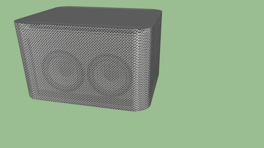GuNilo mini boom box | 3D Warehouse