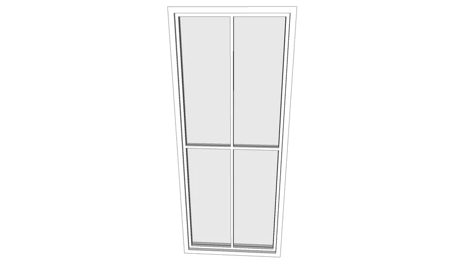 4 panel window | 3D Warehouse