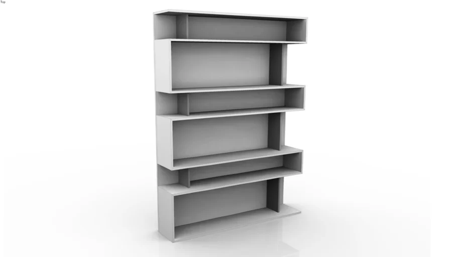 Modern shelves system | 3D Warehouse