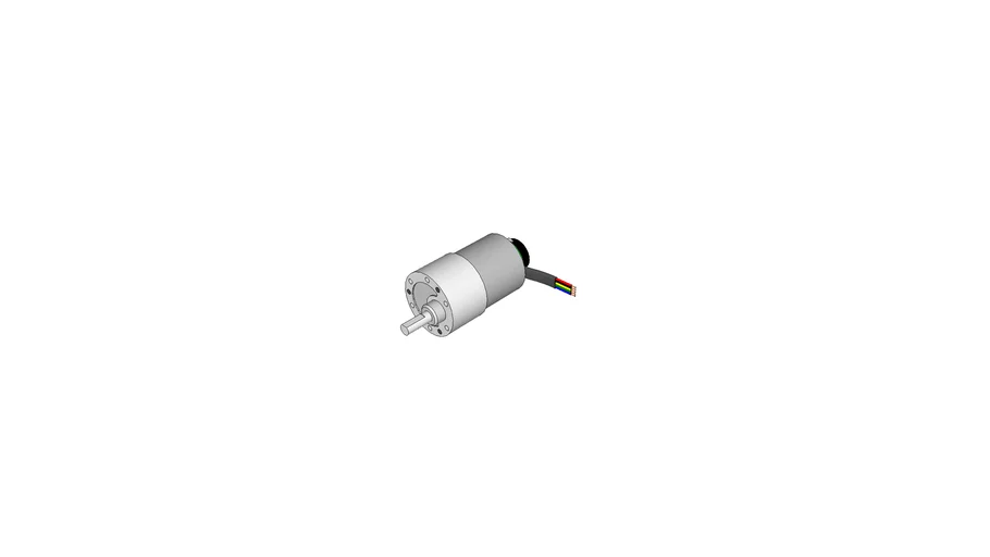 Pololu Metal Gearmotor 37mm with Encoder | 3D Warehouse