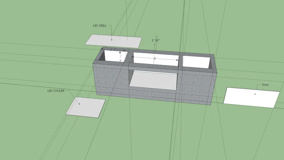 Bbq pit | 3D Warehouse