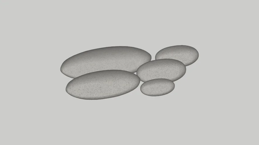 Pebble Seats | 3D Warehouse