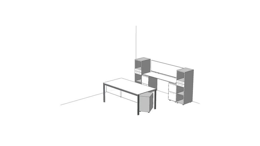 Watson Miro Private Office 11' x 12.5' #PRVMI001 | 3D Warehouse