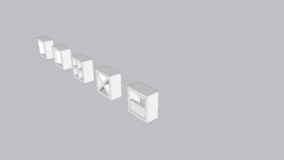 Concrete Ventilation Block | 3D Warehouse