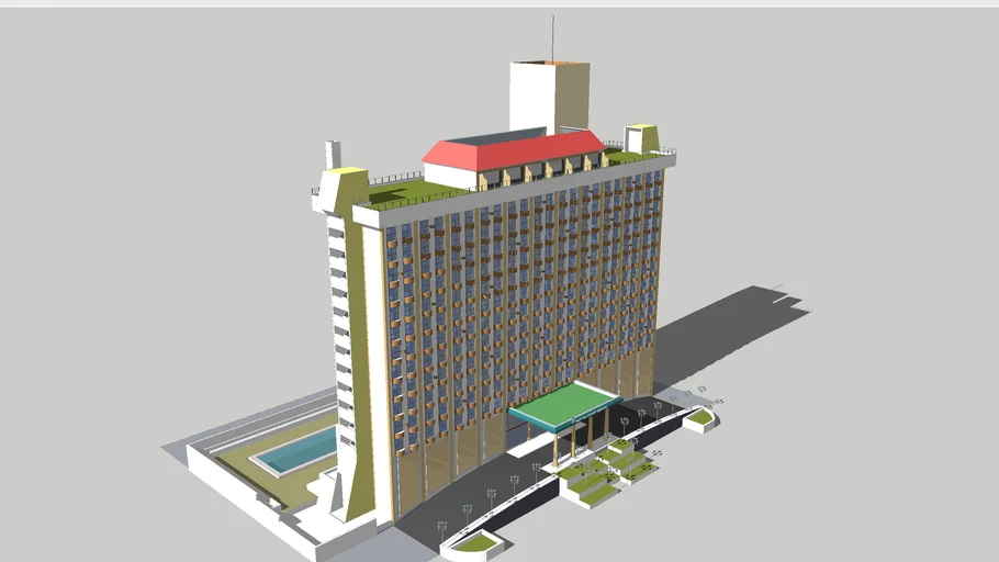 Hotel Building | 3D Warehouse