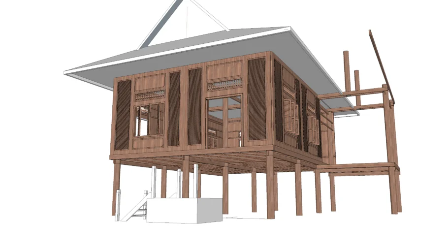 Khmer house | 3D Warehouse