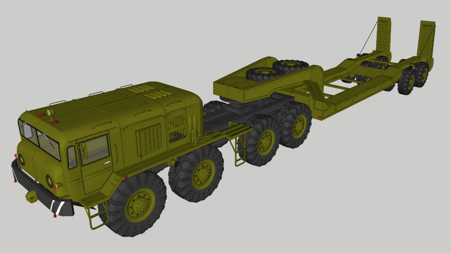 Maz-537 | 3D Warehouse