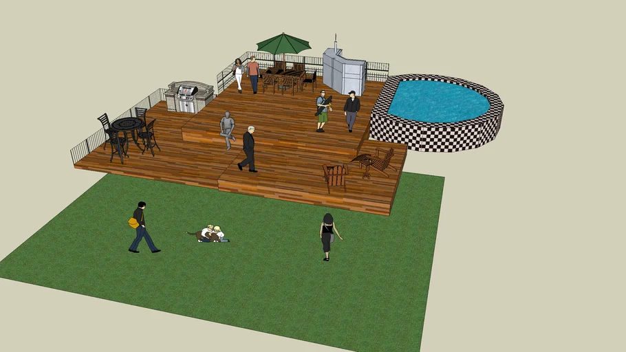 Cool Patio | 3D Warehouse