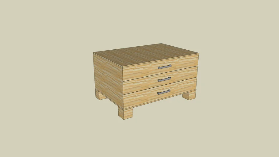 Chest of draws | 3D Warehouse