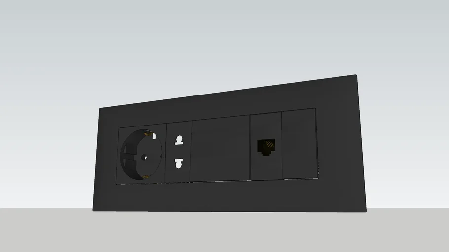 VIMAR Neve Up 7 Modules | 3D Warehouse